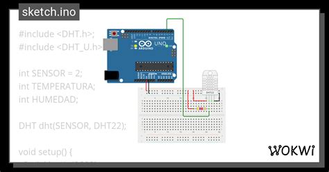 Medidor De Temperatura Y Humedad Wokwi Esp32 Stm32 Arduino Simulator