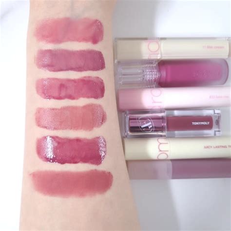 페리페라 워터베어틴트 챗쿨피티 비교발색 후기 네이버 블로그