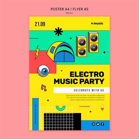 Free Psd Music Performance Poster Template