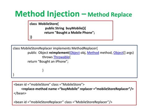 Ppt Spring Bean Scope And Method Injection Powerpoint Presentation Free Download Id1317610