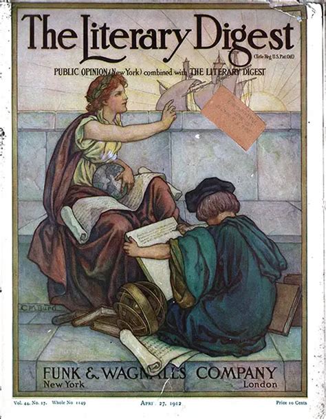 The Literary Digest 27 April 1912 Gg Archives