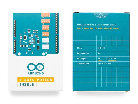 Buy Arduino 9 Axis Motion Shield A000070 Online At Robu In