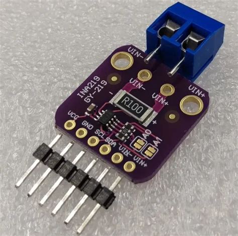 Ina I C Interface High Side Dc Current Sensor Breakout Power Monitoring Sensor Module In