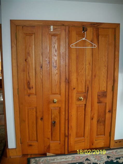 Oak Bifold Closet Doors