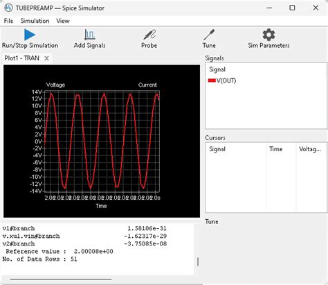 Valvetube Preamp Kicad V6 Schematic Simulation Ngspice Kicad