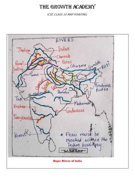 Icse Class 10 Map Pointing Pdf