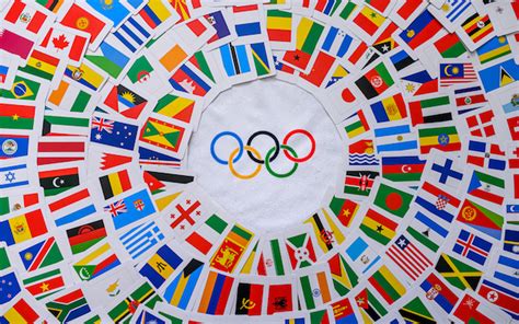 Behind The Design The Olympic Rings Made Up Of The Worlds Most