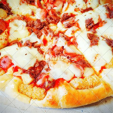 Pizza Mozarella Beef Photos By Canva