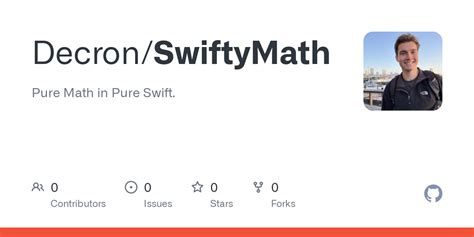 Github Decronswiftymath Pure Math In Pure Swift