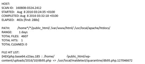 What To Do If Maldet Reports Malware On Your Server First2host