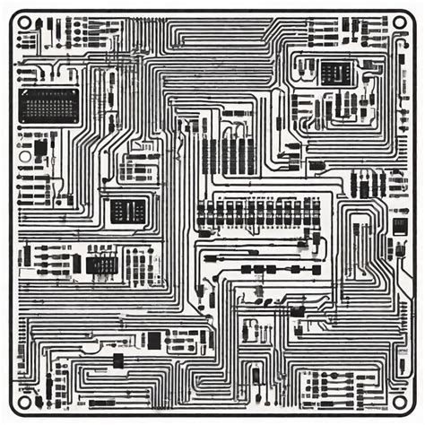 Premium Photo Advanced Circuit Systems