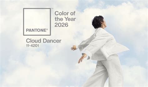 Cloud Dancer Is The New Black Pantones 2026 Colour Of The Year Set To