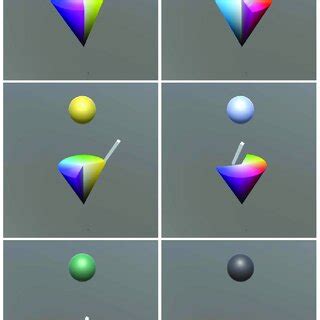 RGB Color Picker Interface Cutting The Subspace Off And The Color Download Scientific Diagram