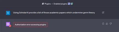Solved Authorization Error Accessing Plugins In Chatgpt