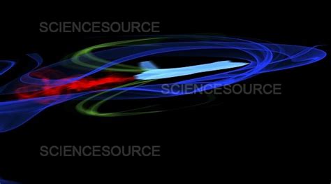 Airplane Aerodynamics Modeling Stock Image Science Source Images