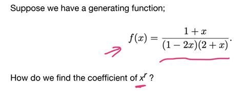 solved suppose we have a generating