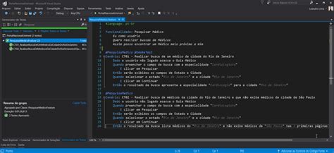 GitHub leandroalimati UI BDD Specflow Projeto de automação de testes utilizando NetCore