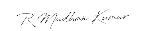 83 R Madhan Kumar Name Signature Style Ideas Good Electronic Sign