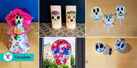 Day Of The Dead Decorations Diy Crafts