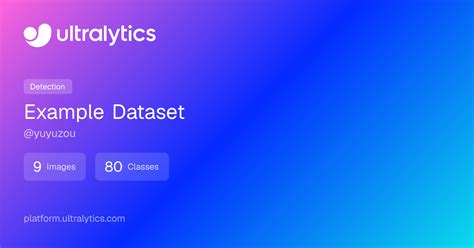 Example Dataset Dataset By Yuyuzou