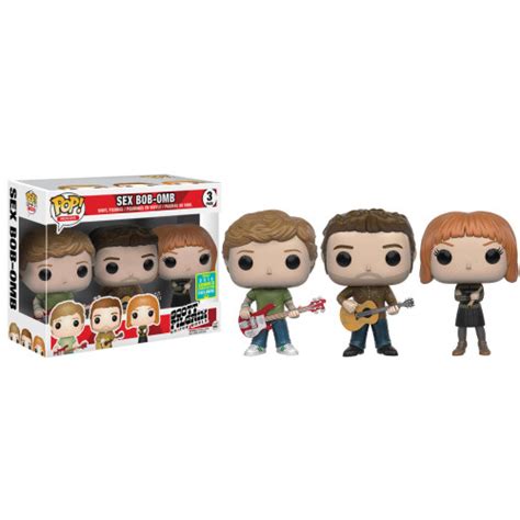Funko Mania Funko Sex Bob Omb Pack Scott Pilgrim Vs The World Sdcc