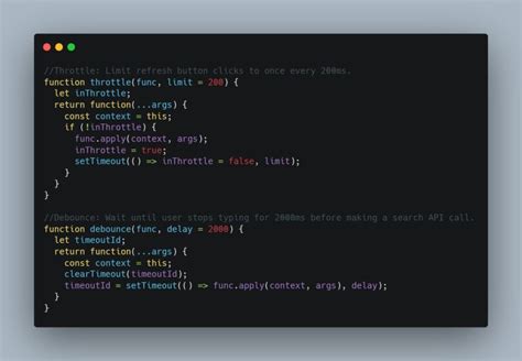 How To Use Throttle And Debounce For Better Event Handling Sumit