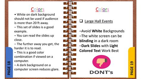 Power Point Presentation Dos And Donts PPT