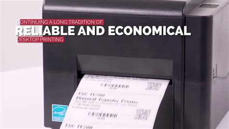 TSC Te 210 Barcode Label Printer Max Print Width 4 25 Inches Resolution 203 DPI 8 Dots Mm
