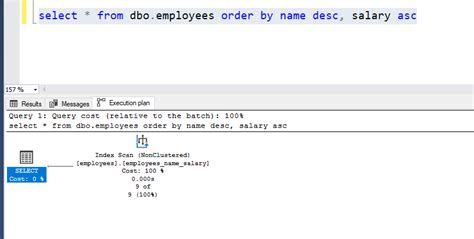 Row Based Indexes SQL The Ocean