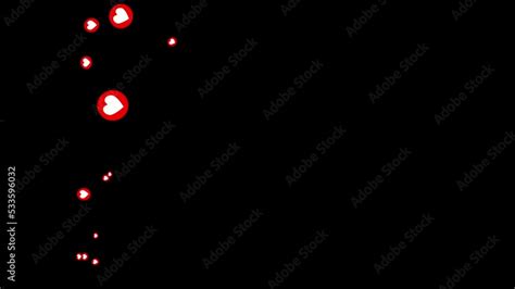 Like Button Heart Shape Love Animated React Emotion Icon Isolated On