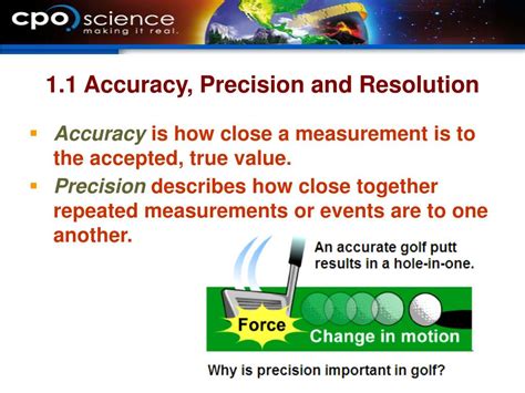 Accuracy Precision And Resolution Theyre Not The Same