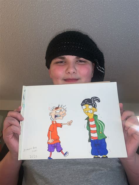 My Sons Ed Edd N Eddy Picture He Likes To Imagine Whats Under Double Ds Hat Album On Imgur