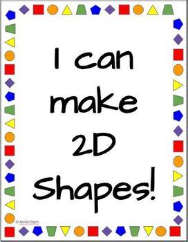 D Shapes Task Cards By NHArtTech Teachers Pay Teachers