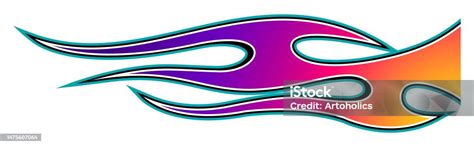 속도 불꽃 스포츠카 데칼 비닐 스티커 경주 용 자동차 부족 화재 불꽃 벡터 아트 그래픽 자동차 자동차 트럭 보트 Suv 오토바이를 위한 사이드 차량 장식 가연성에 대한 스톡