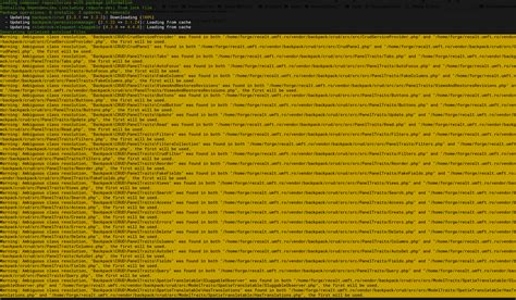 Class CRUD Not Found Issue Laravel Backpack CRUD GitHub