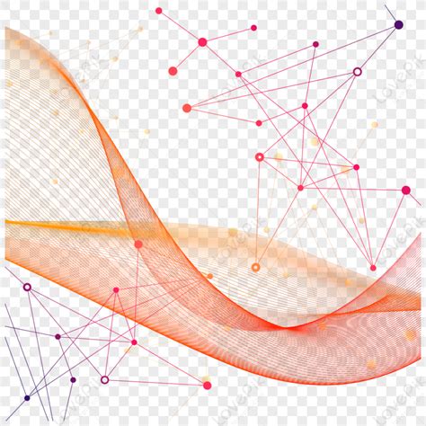 Abstract Dynamic Wave Flow Gradient Technology Lineswave Currentline