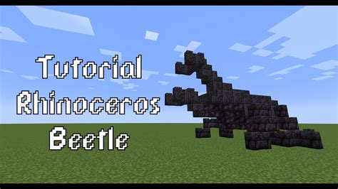 How To Build A Rhino Statue In Minecraft At Megan Lewis Blog