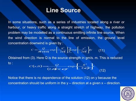 Air Pollution Dispersion Modelling P Goyal Centre For Atmospheric