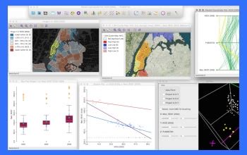 GeoDa软件下载 空间数据分析工具最新版 地理统计学应用 智合数方综合数据分析服务平台