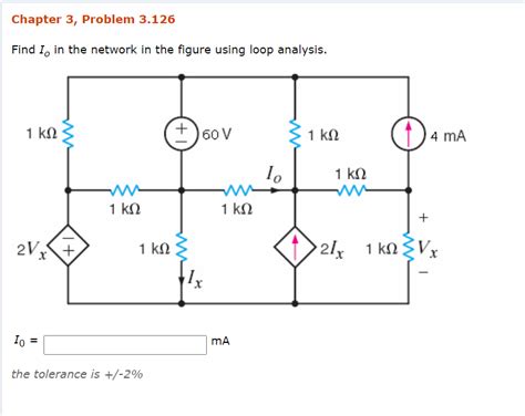 Solved Chapter Problem Determine V In The Network Chegg
