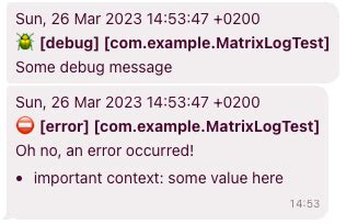 GitHub Kiliankoe Swift Log Matrix Send Swift Logs Directly To A Matrix Room