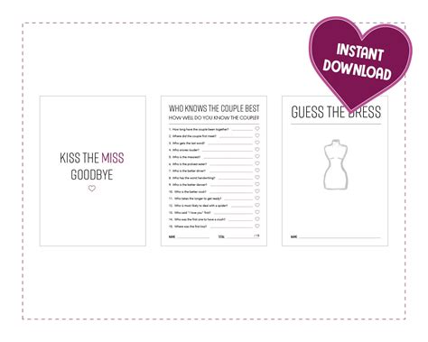 Lesbian Bachelorette Party Games Lesbian Hen Party Games Etsy