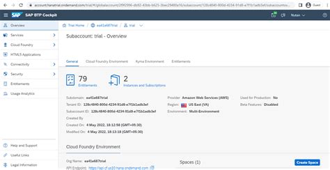 How To Setup Sap Btp Trial Account And Create Sap Hana Cloud Database