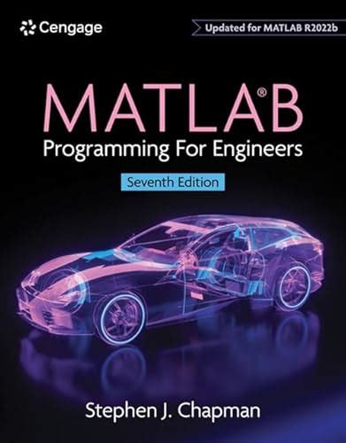 matlab programming for engineers chapman stephen 9788214001532