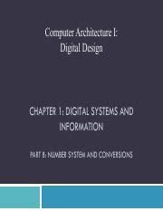 Lecture Pdf Computer Architecture I Digital Design CHAPTER DIGITAL SYSTEMS AND