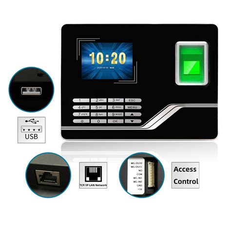 fingerprint attendance system tcpip usb password a vicedeal