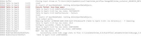 How To Process Big Data Into Table To Spark Node Knime Extensions