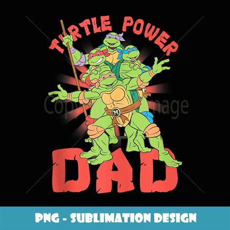 Teenage Mutant Ninja Turtles Dad Turtle Power Poster Tank To Inspire Uplift