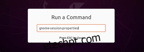 Como gerenciar programas de inicialização no Ubuntu Linux etechpt
