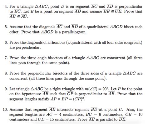 Solved For A Triangle AABC Point D Is On Segment BC And Chegg